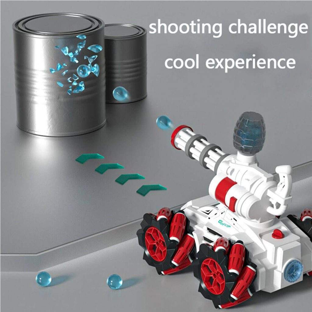 Remote Control Tank Water Bomb Tank 2.4G Radio Controlled Car 4WD ...