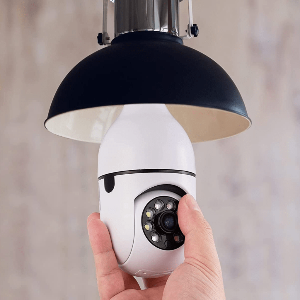 Smart Wifi Indoor / Outdoor Light Bulb Security Camera – Chyhua