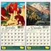 2023 National Park Monster Calendar Animal Wall Calendar Office New ...