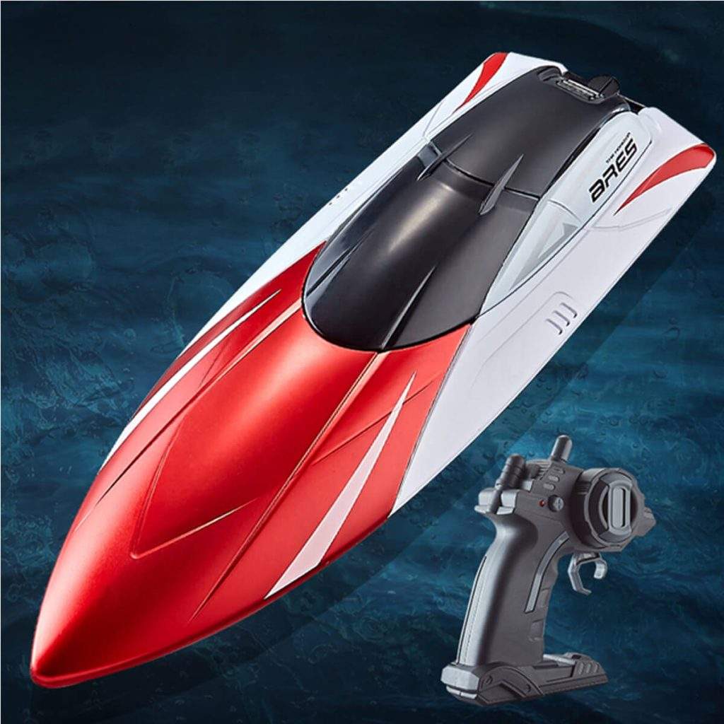 2.4Ghz Remote Control Boat Water High-speed Boat Charging Kids boat Toy ...