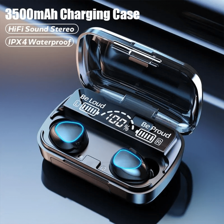 TWS Bluetooth 5.1 Earphones 3500mAh Waterproof Charging Box – Chyhua