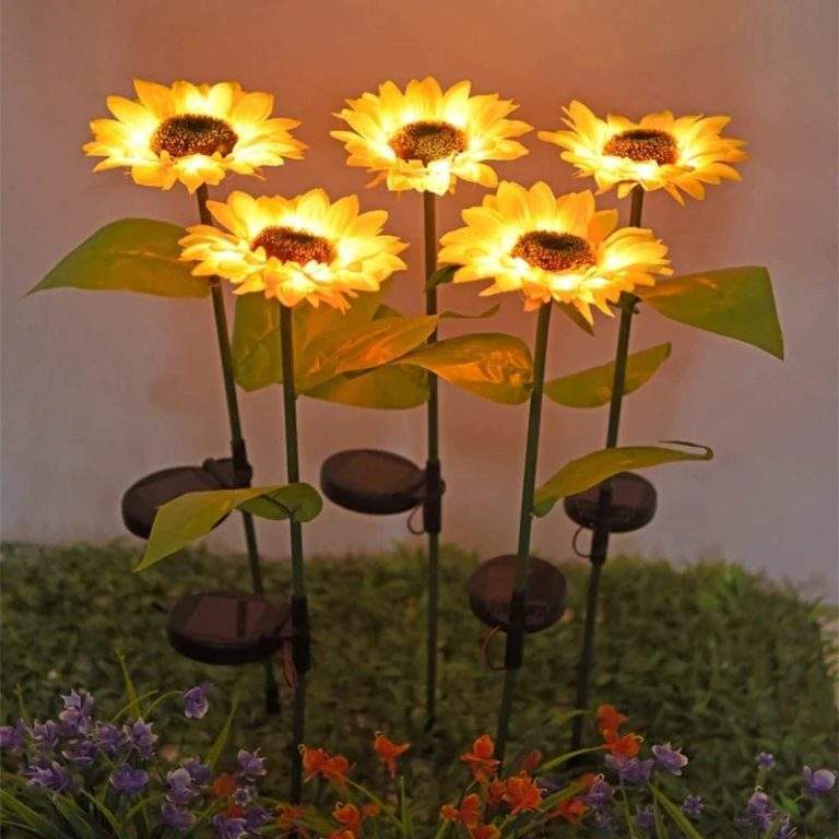 Solar Powered Garden Flowers – Chyhua